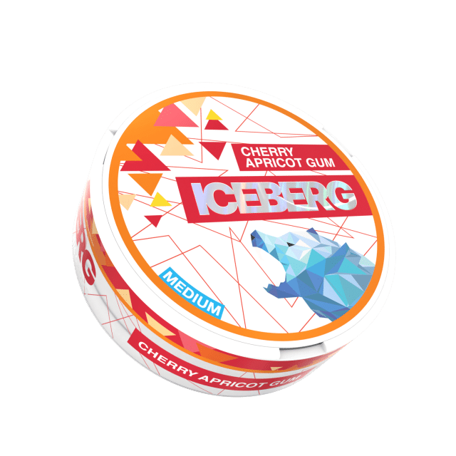 Iceberg Medium Cherry Apricot Gum 20mg - Snus Boys